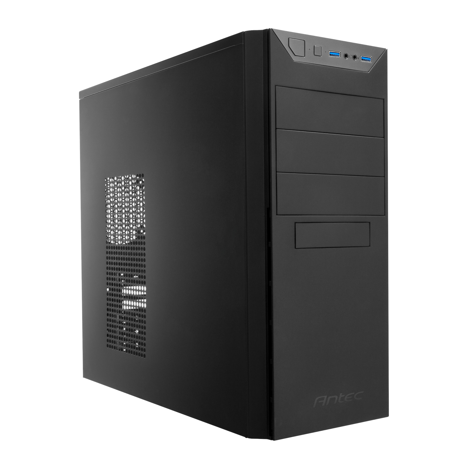 Antec VSK4000B ATX | Micro-ATX | ITX Mini -Tower Chassis - Black ...
